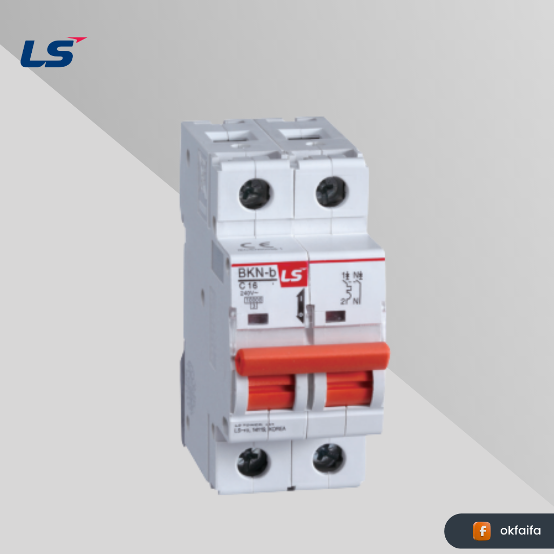 LS electric MCB 50A [BKN-b 2P C50A NEW ROGY(10kA)]