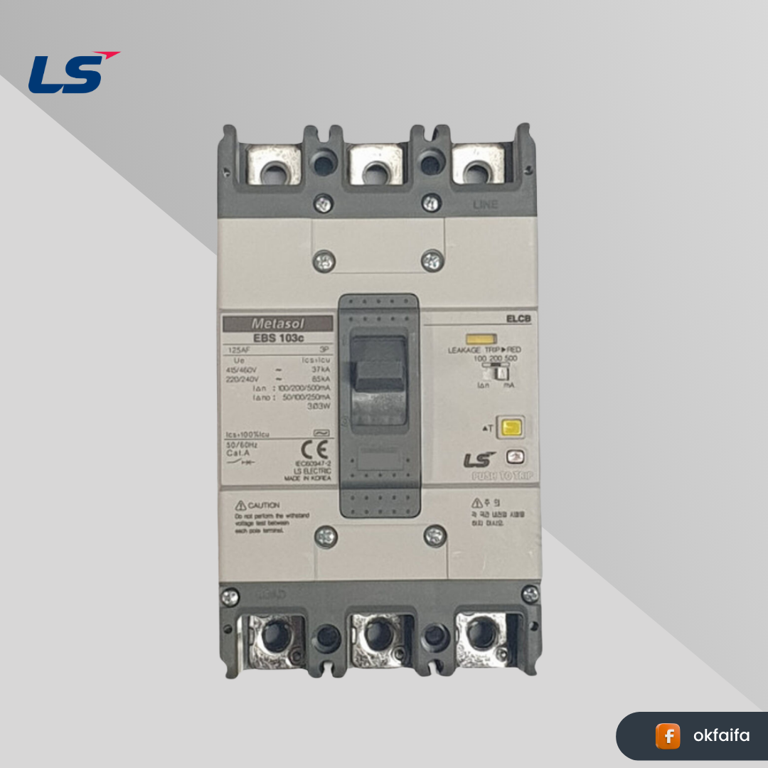 LS electric ELCB [EBS33c 15A 100/200/500mA EXP]