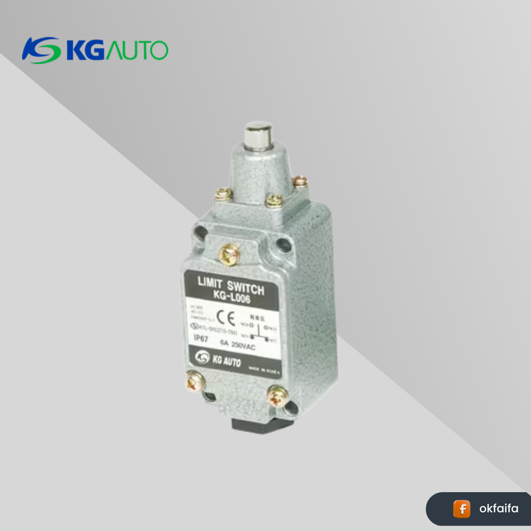 KG auto Limit switch [KG-L006, Push plunger,6A,250Vac,,,]