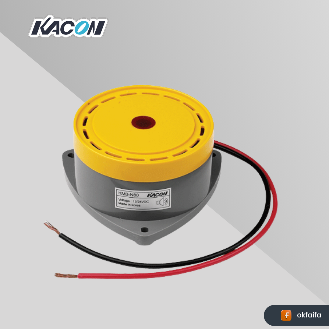 Kacon Buzzer [KMB-P80 12/24VDC Built-ln Type]